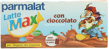 parmalat latte max c/cioccolato ml.200x3 - spesasicura – fare la spesa ...